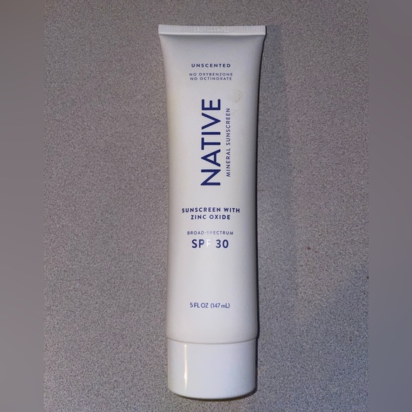 Native | Skincare | Sunscreen Spf 3 Unscented Native Mineral Spf 30 5 ...